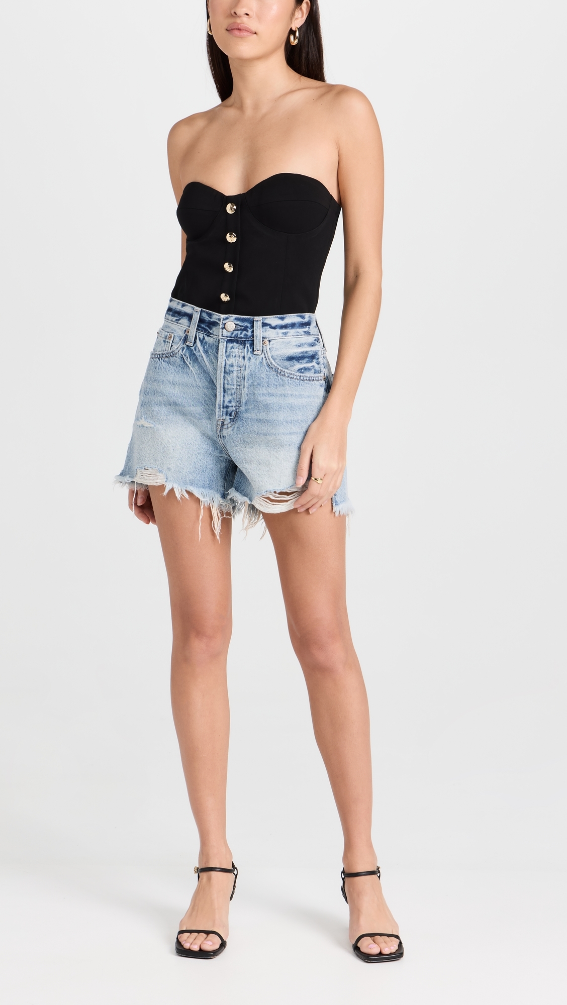 PISTOLA Pistola Denim Nova Shorts